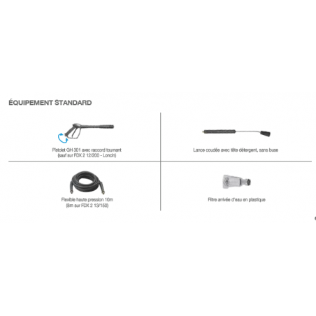 Nettoyeur HP Thermique FDX 2 12/200 - Performance Exceptionnelle ...