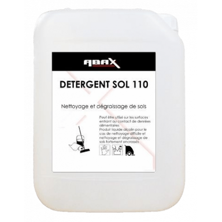 Détergent Sol 110 Dégraissant Alcalin 5L (00935) | Sols Encrassés ...