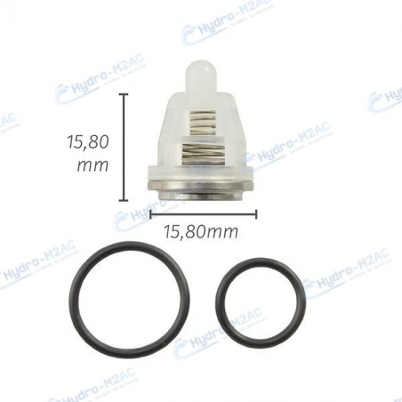 KIT 6 CLAPETS + JOINTS COMET AXD - Pièces Nettoyage Pro | Hydro - M2AC